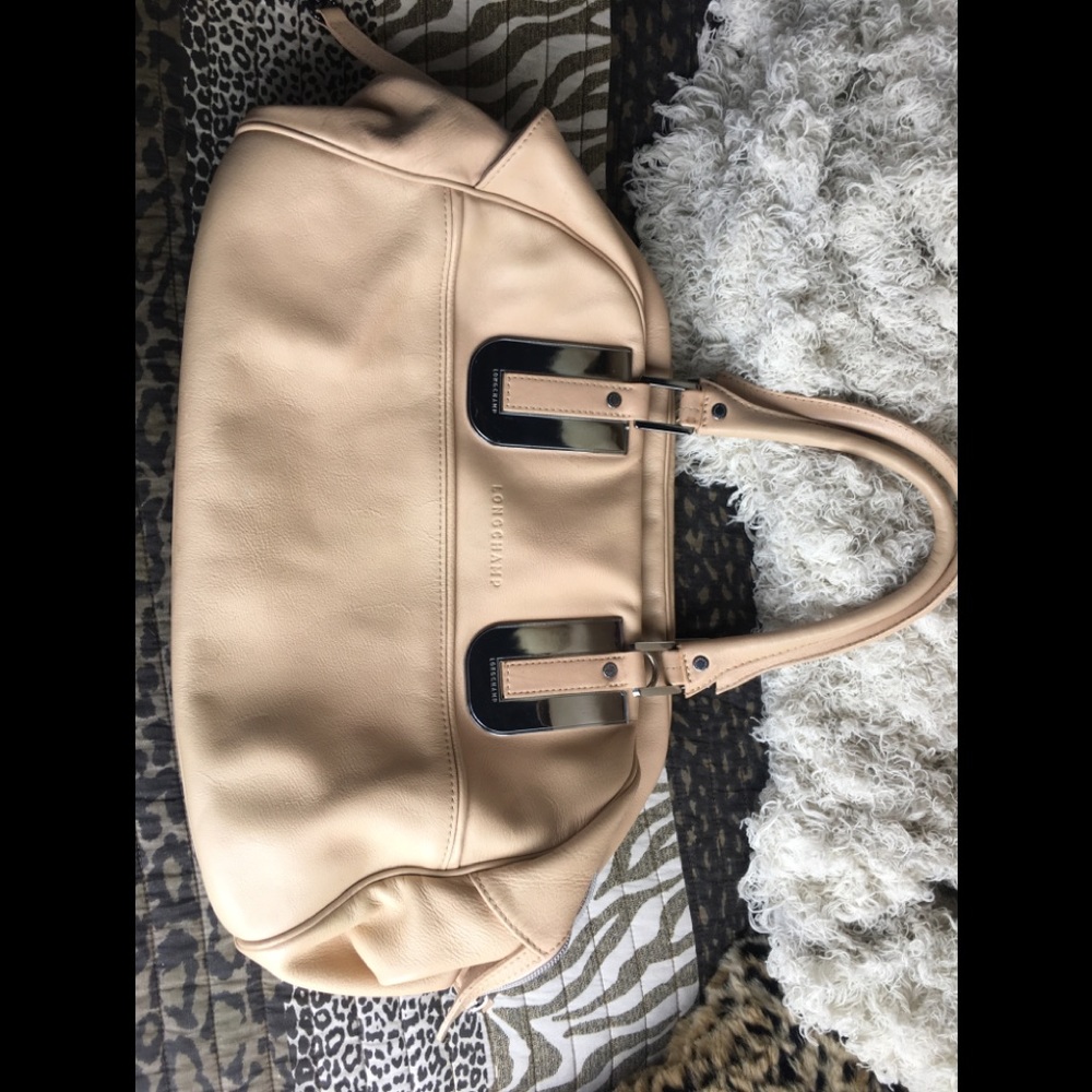 Authentic New Longchamp Bag Beige - Gem